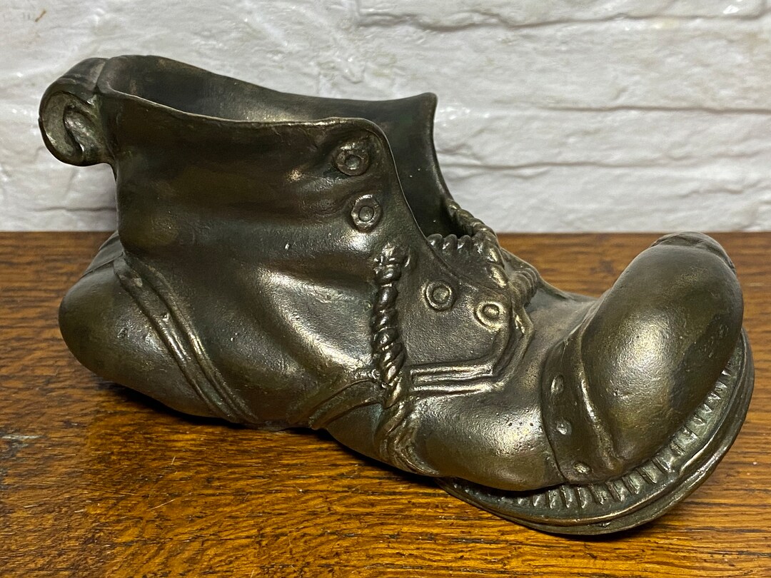 Soviet Brass - Boot - Vintage Figurine Nimor - Etsy