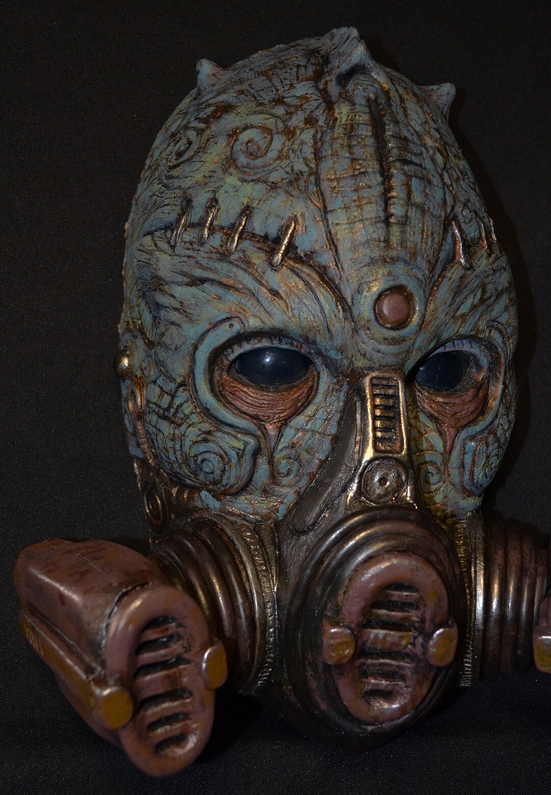 Helix Sci-fi Mask - Etsy