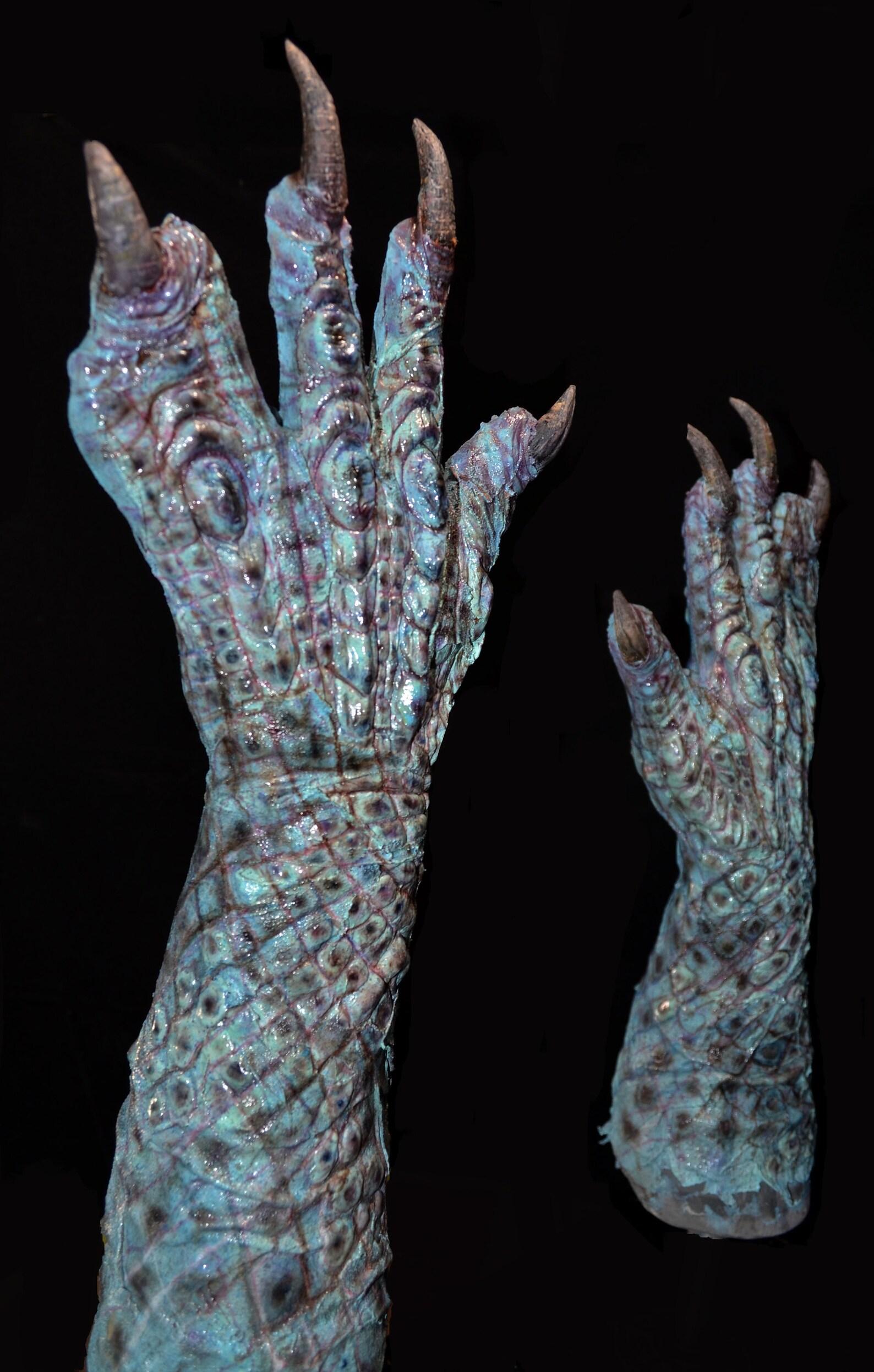 Reptile Creature Hands | Etsy