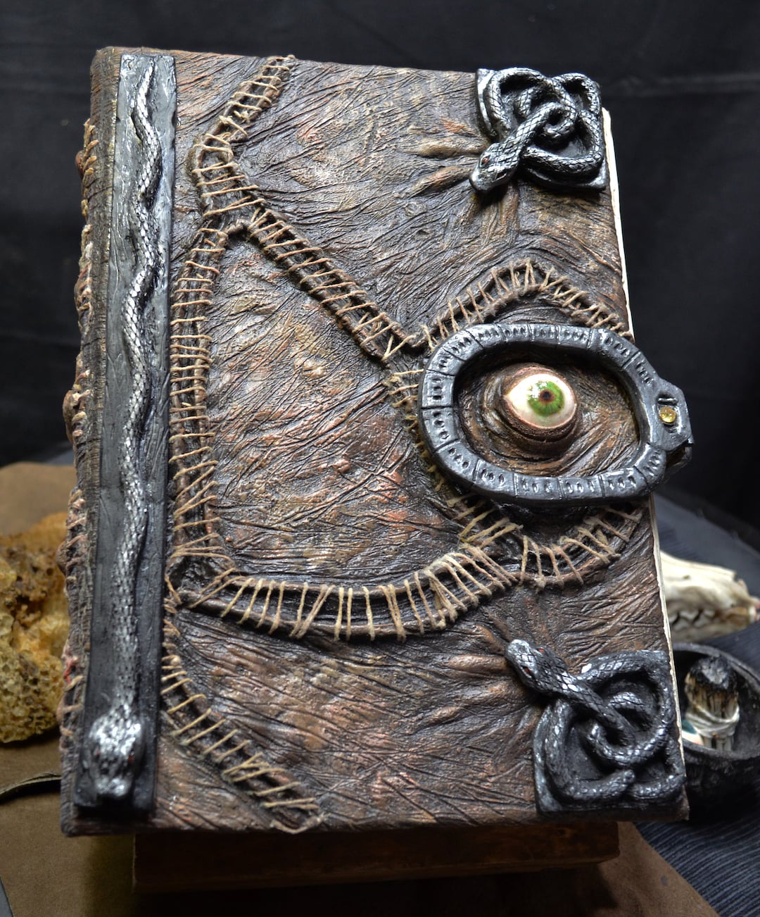 Winifred's Spell Book Replica: Handmade Cosplay Prop - Etsy