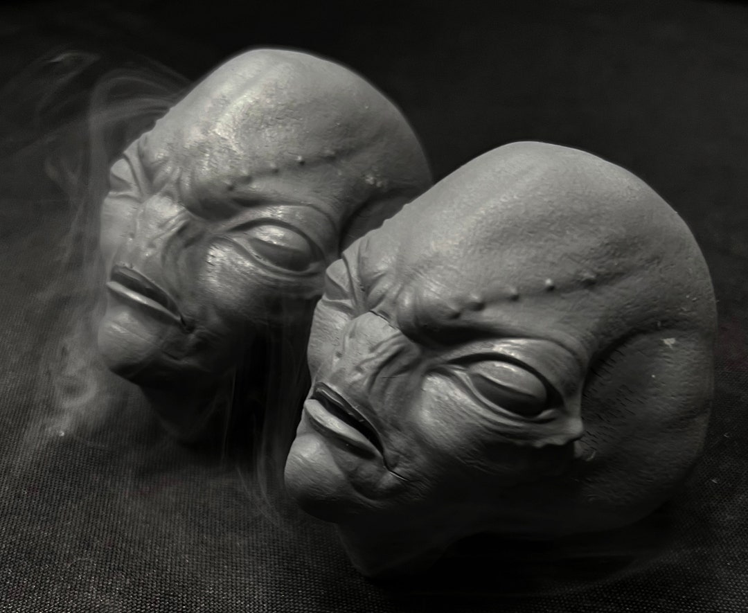 Tall Gray Alien - Etsy