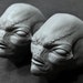 Tall Gray Alien - Etsy
