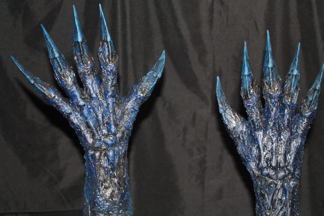 Gargoyle Silicone Monster Hands: Realistic Halloween Costume Prop - Etsy UK