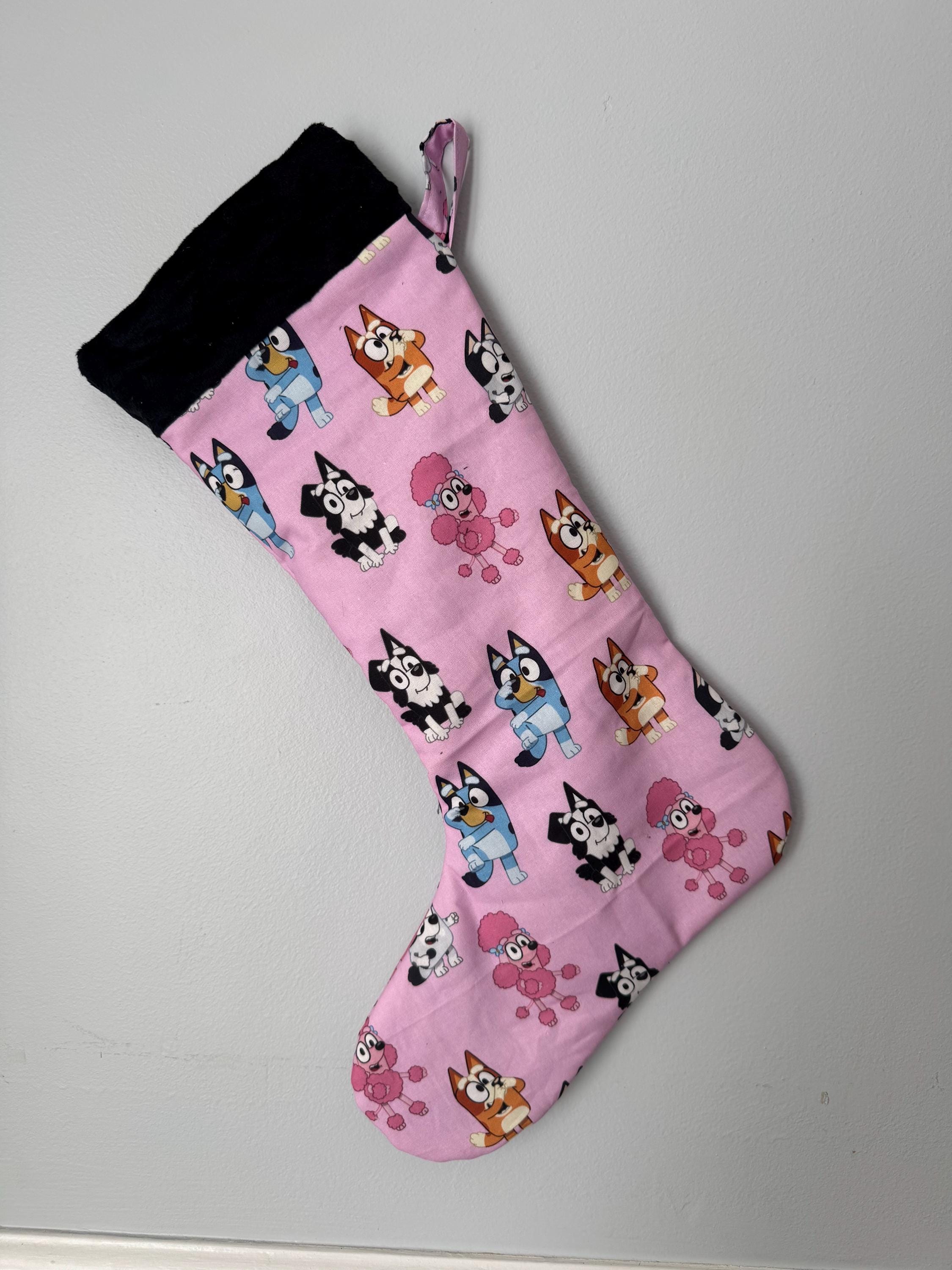 Bluey and Friends Holiday Stocking - Etsy