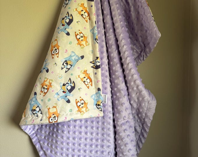 Bluey and Bingo Blanket - Etsy