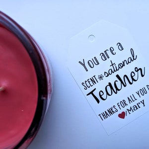 You Are a Scent-sational Teacher Gift Tag - Etsy