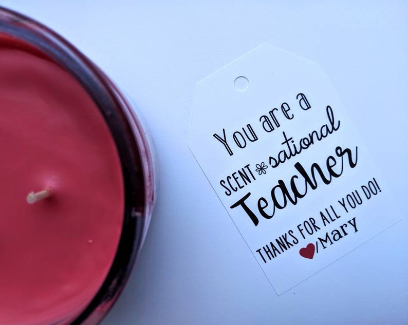 You Are a Scent-sational Teacher Gift Tag - Etsy