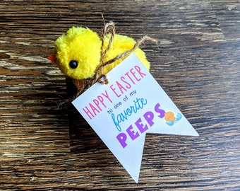 Easter Favorite Peeps Tag, Happy Easter to One of My Favorite Peeps ...