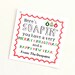 Christmas Soap Gift Tag: "here's Soapin' You Have a Merry Christmas ...