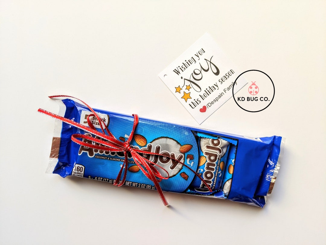 Wishing You JOY This Holiday Season PRINTED Gift Tags - Etsy