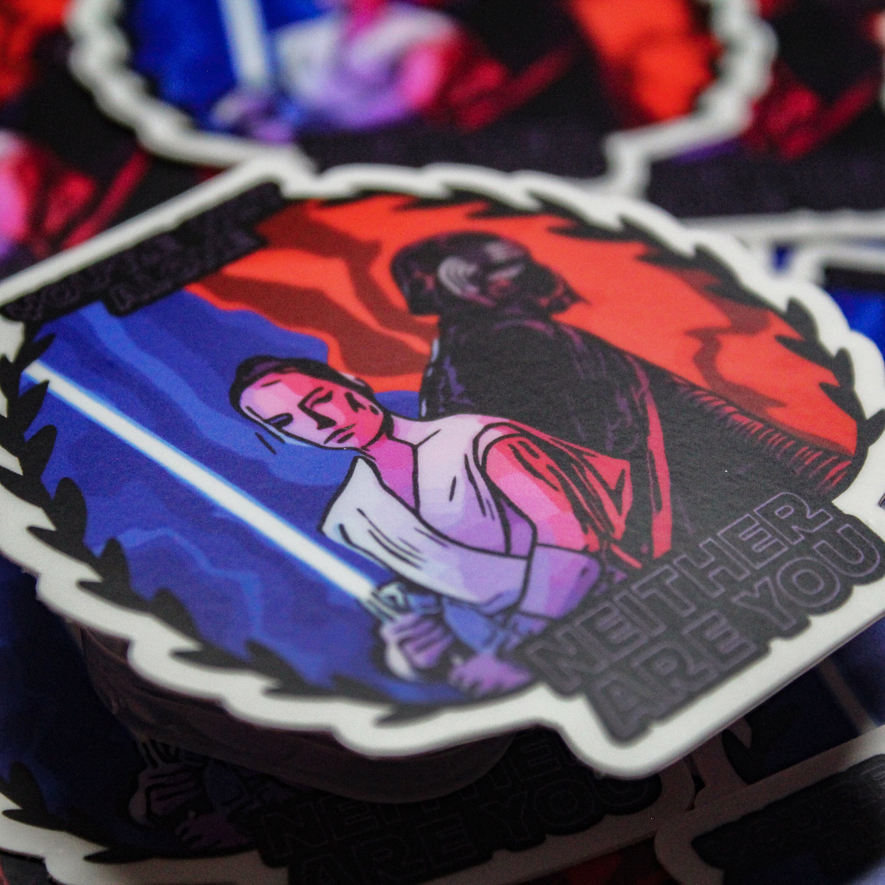 Reylo Matte Sticker | Etsy