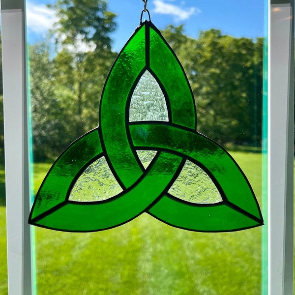 Celtic Knot Stained Glass - Etsy