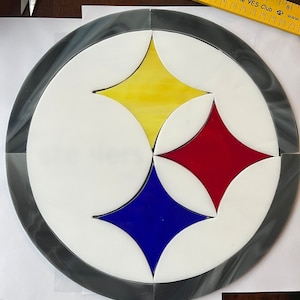 Pittsburgh Steelers Stained Glass Suncatcher Sports Art - Etsy