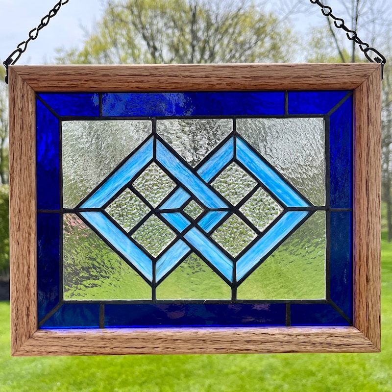 Stain Glass Panel Window - Etsy