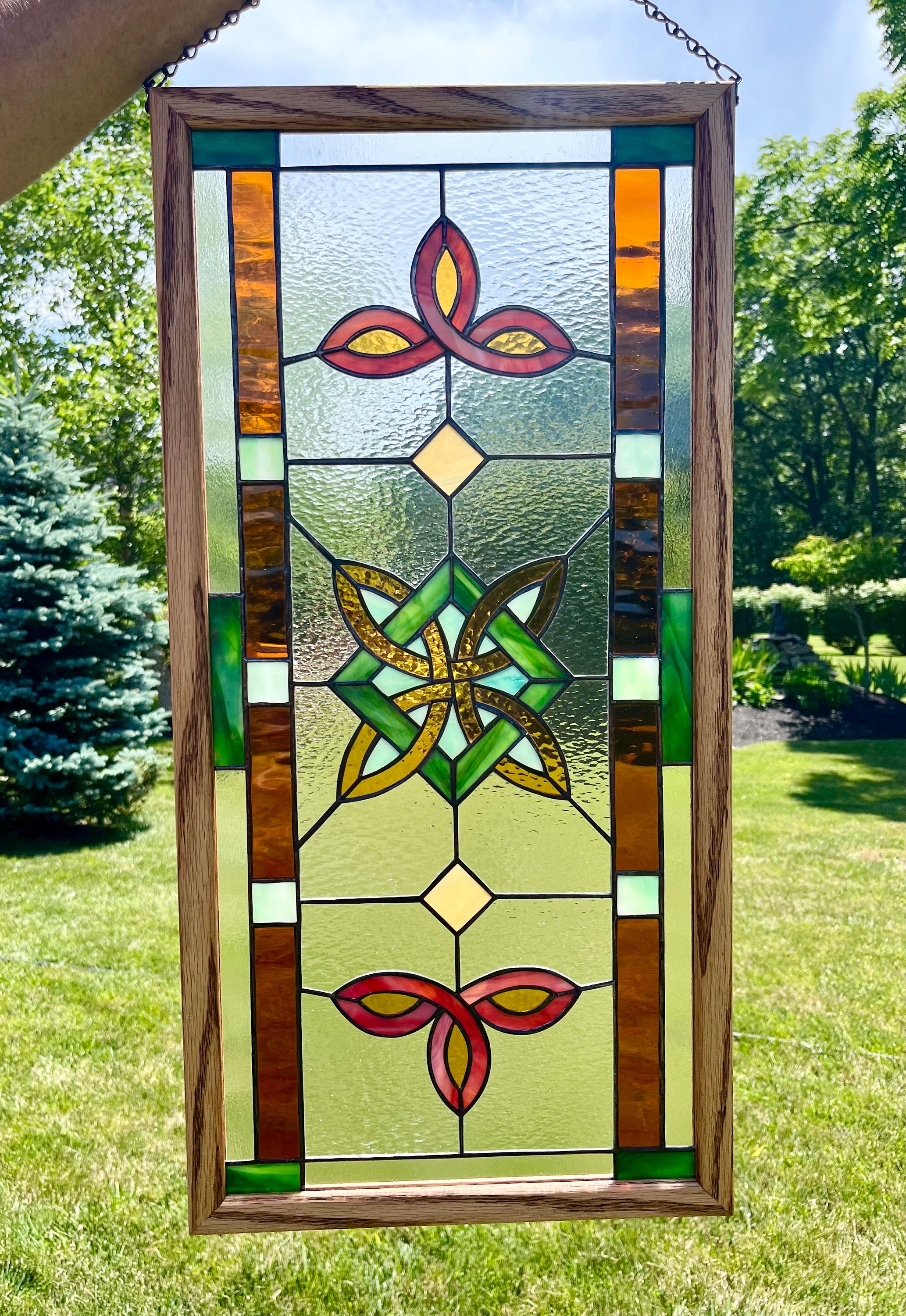 Celtic Stained Glass Designs