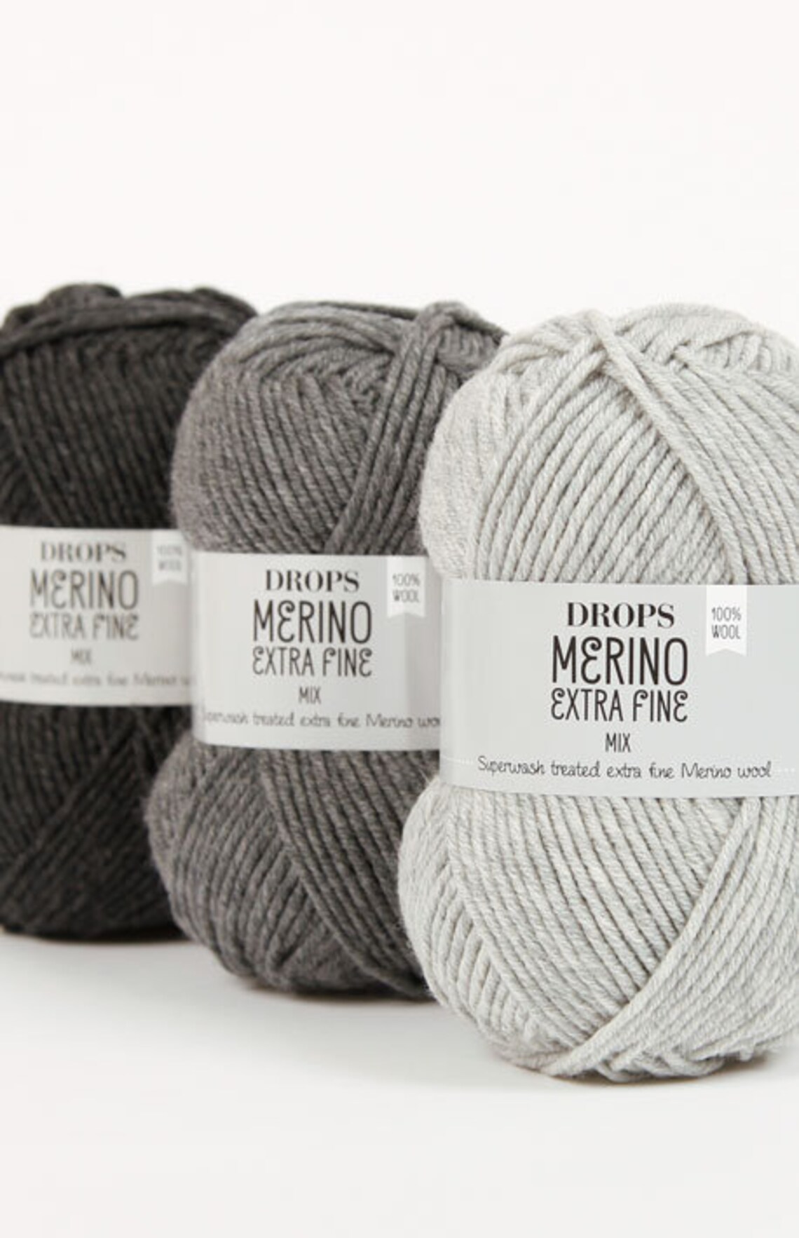 DROPS Merino Extra Fine 100% extra fine merino yarns/ 1 skeins | Etsy