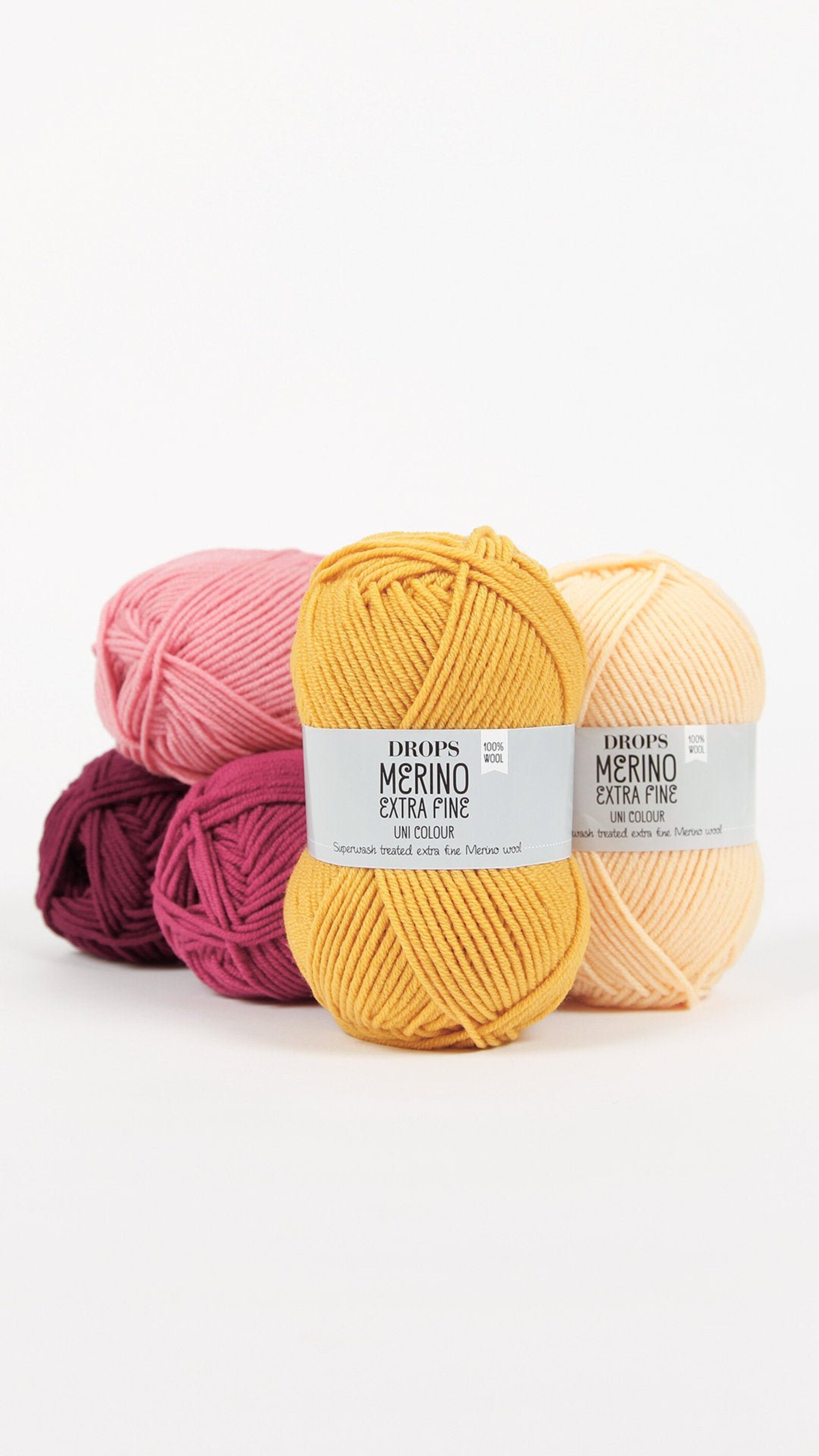 DROPS Merino Extra Fine 100% extra fine merino yarns/ 1 skeins | Etsy