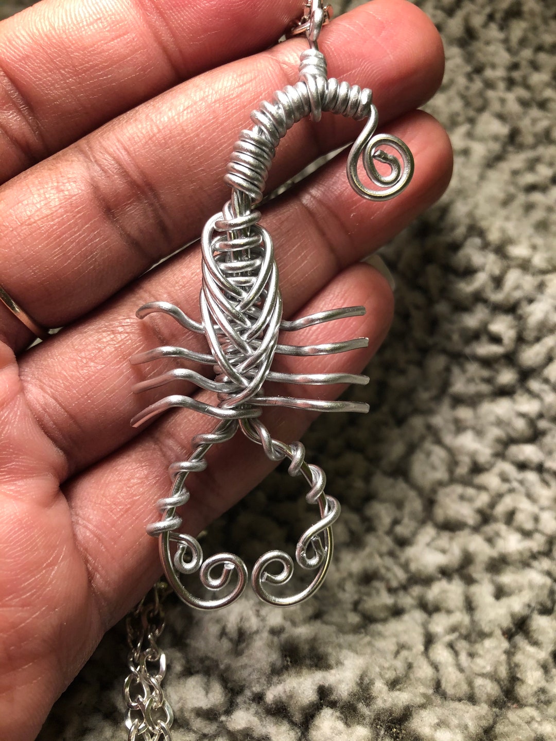 The Dreaded Scorpion Pendant - Etsy
