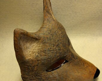 Coyote mask | Etsy