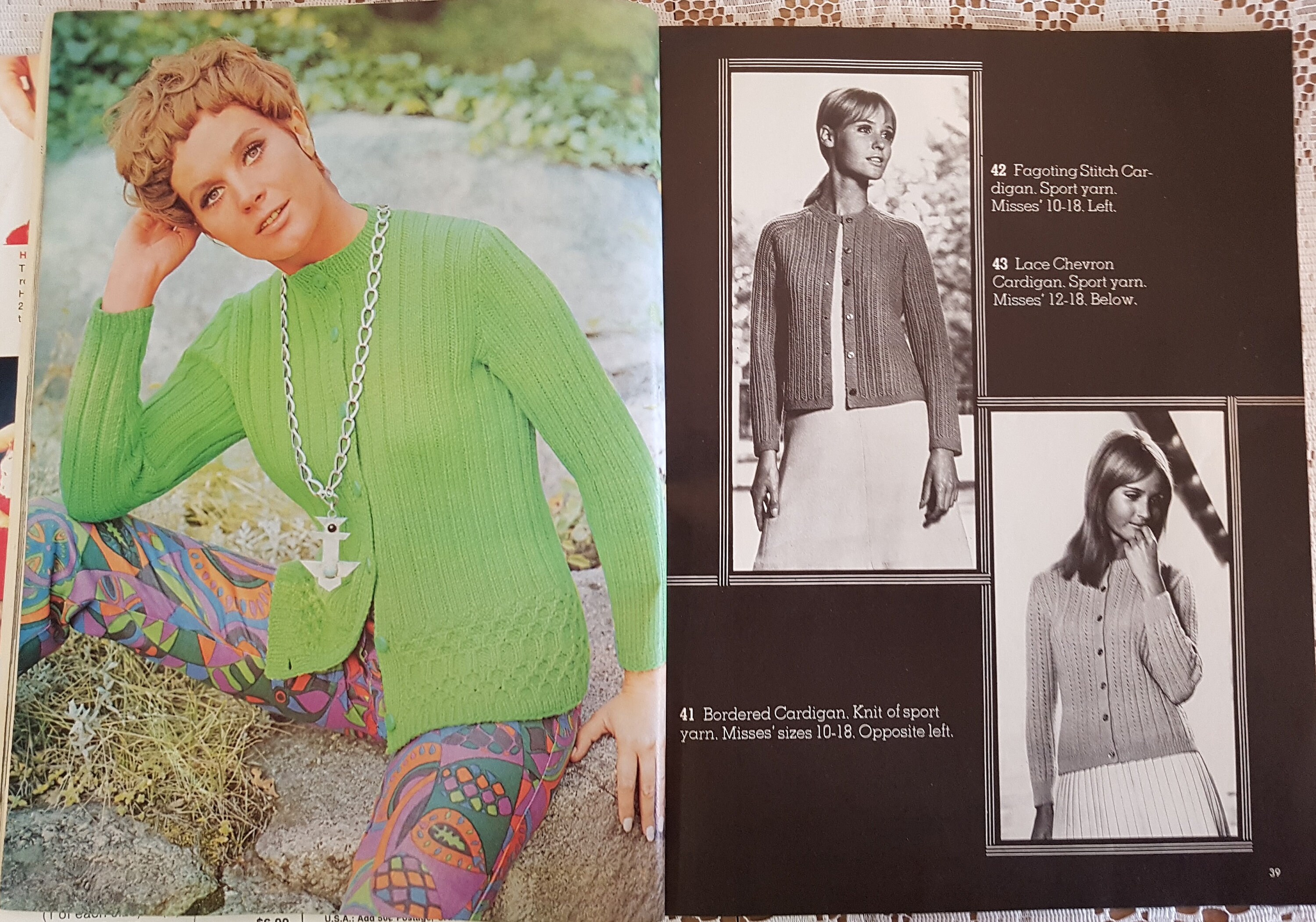 Vintage 1970's Womans Day 101 Sweaters To Knit & Crochet | Etsy