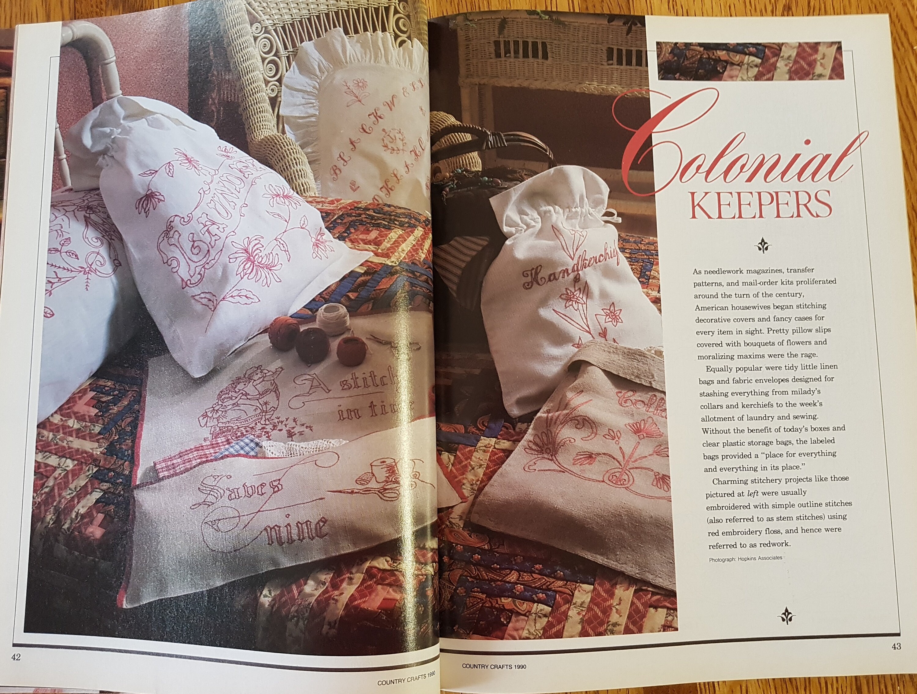 Country Crafts Magazine Spring 1990 From Better Homes and Gardens ...