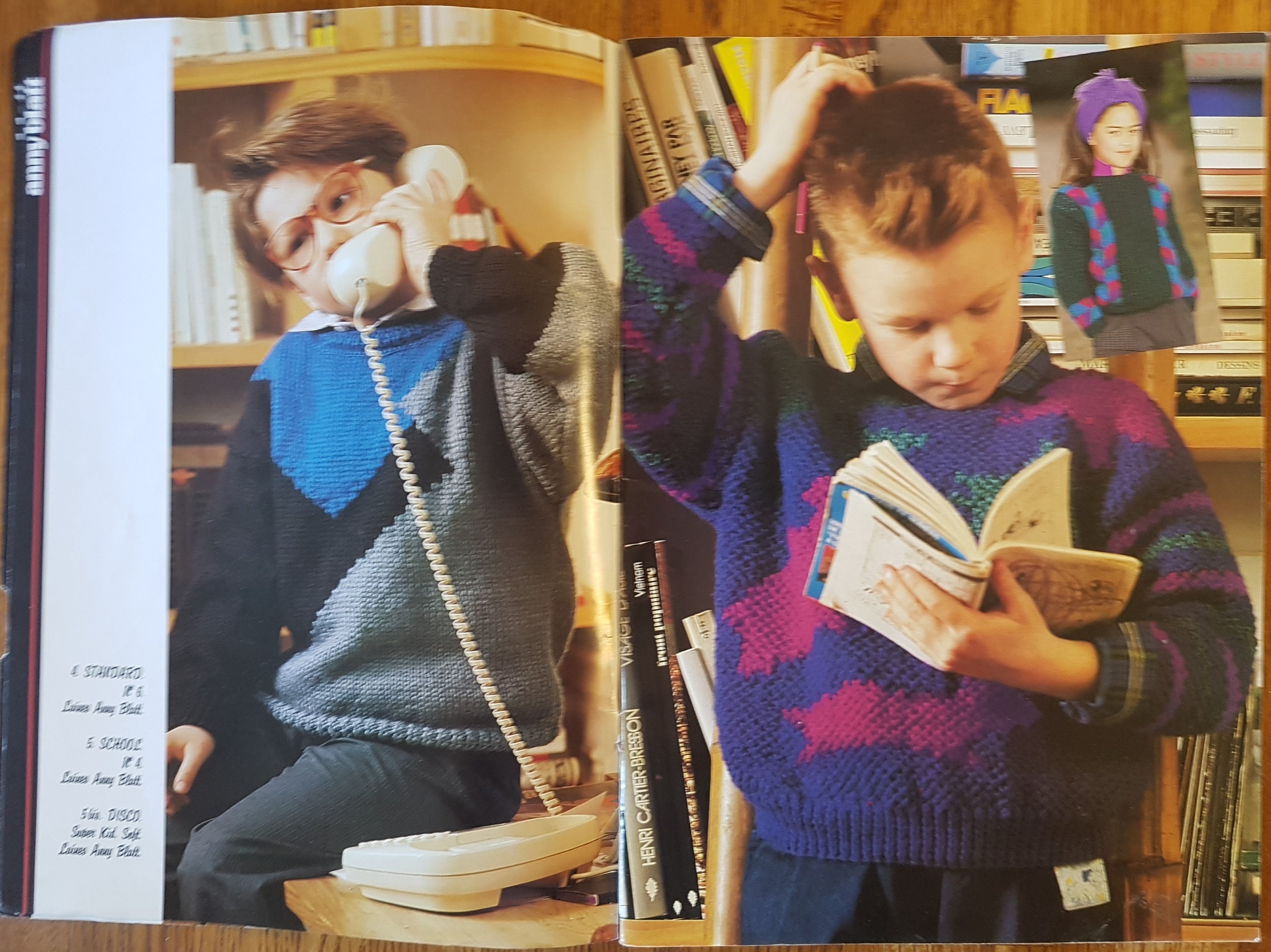 Amy Blatt Childrens Knitting Pattern Book No. 89 - Instructions in ...