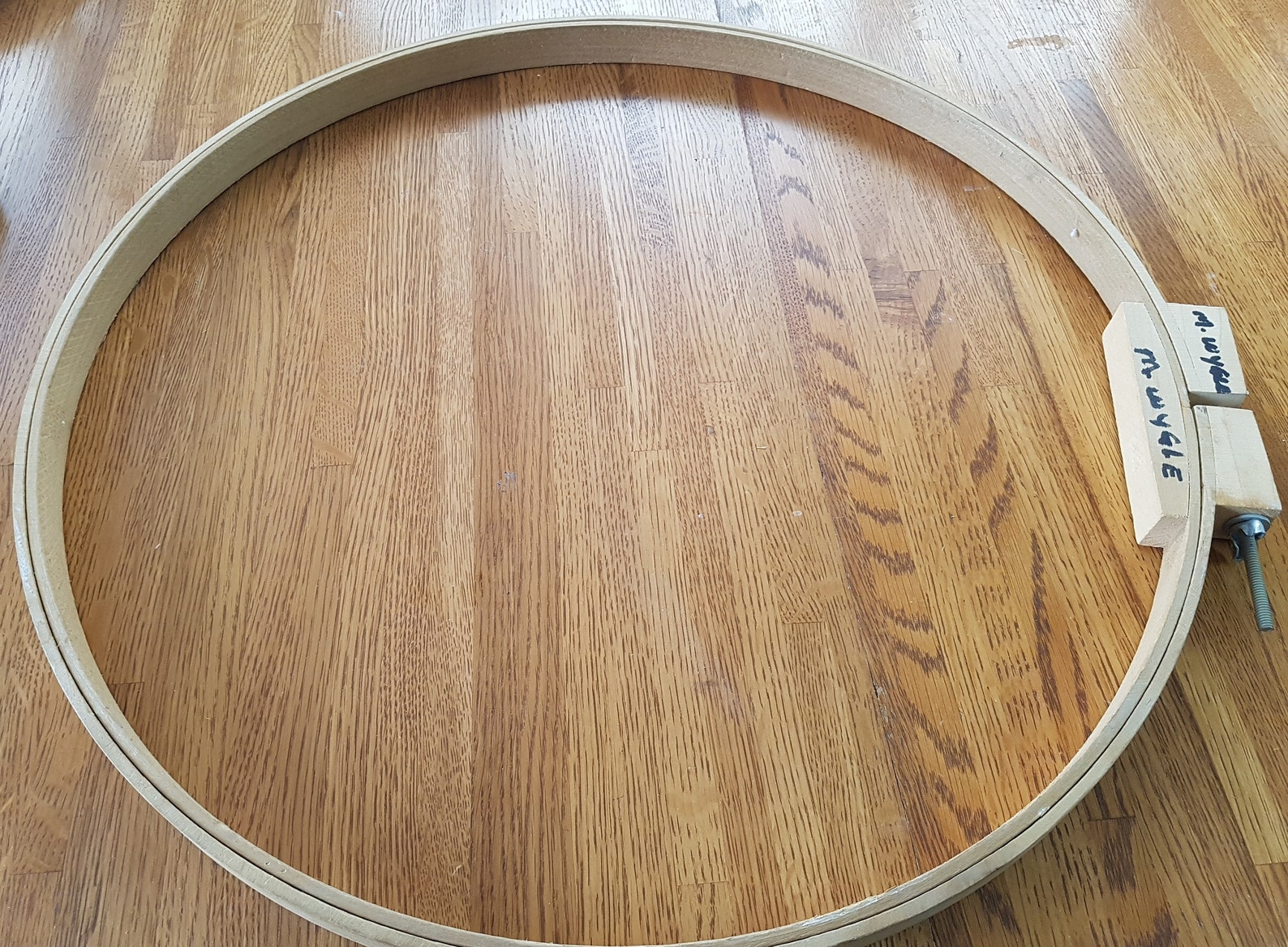 Wood Quilting Hoops - 22", 18", 14" Round - Etsy
