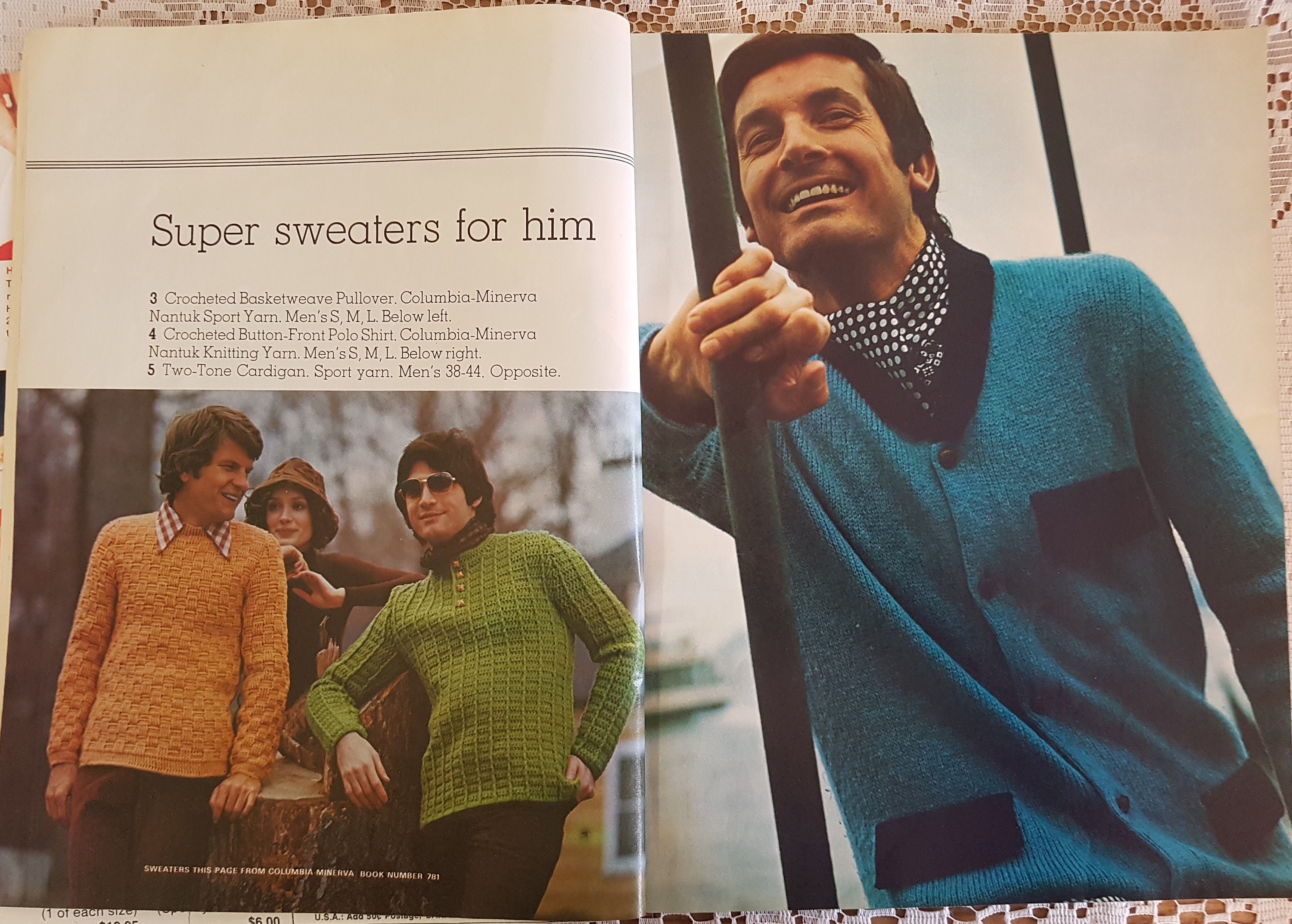 Vintage 1970's Womans Day 101 Sweaters To Knit & Crochet | Etsy