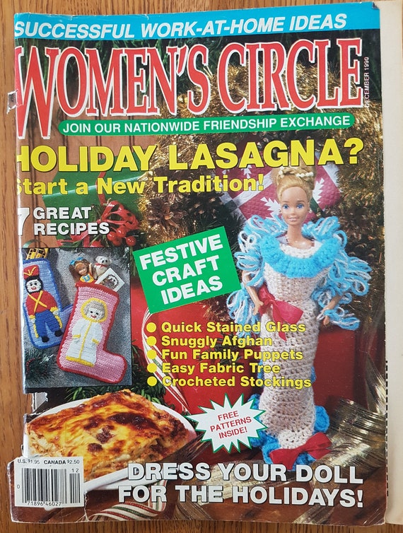 Women's Circle Magazine Vol 33 November/december 1990 - Etsy