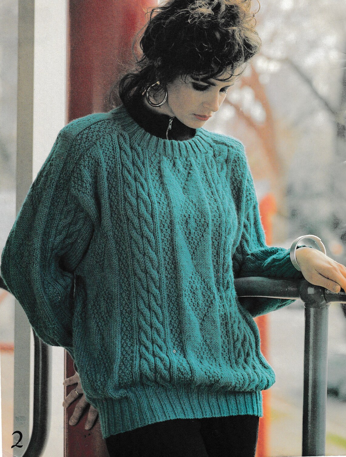 Susan Bates Sweater Chic Knit Pattern Book 1988 - Etsy