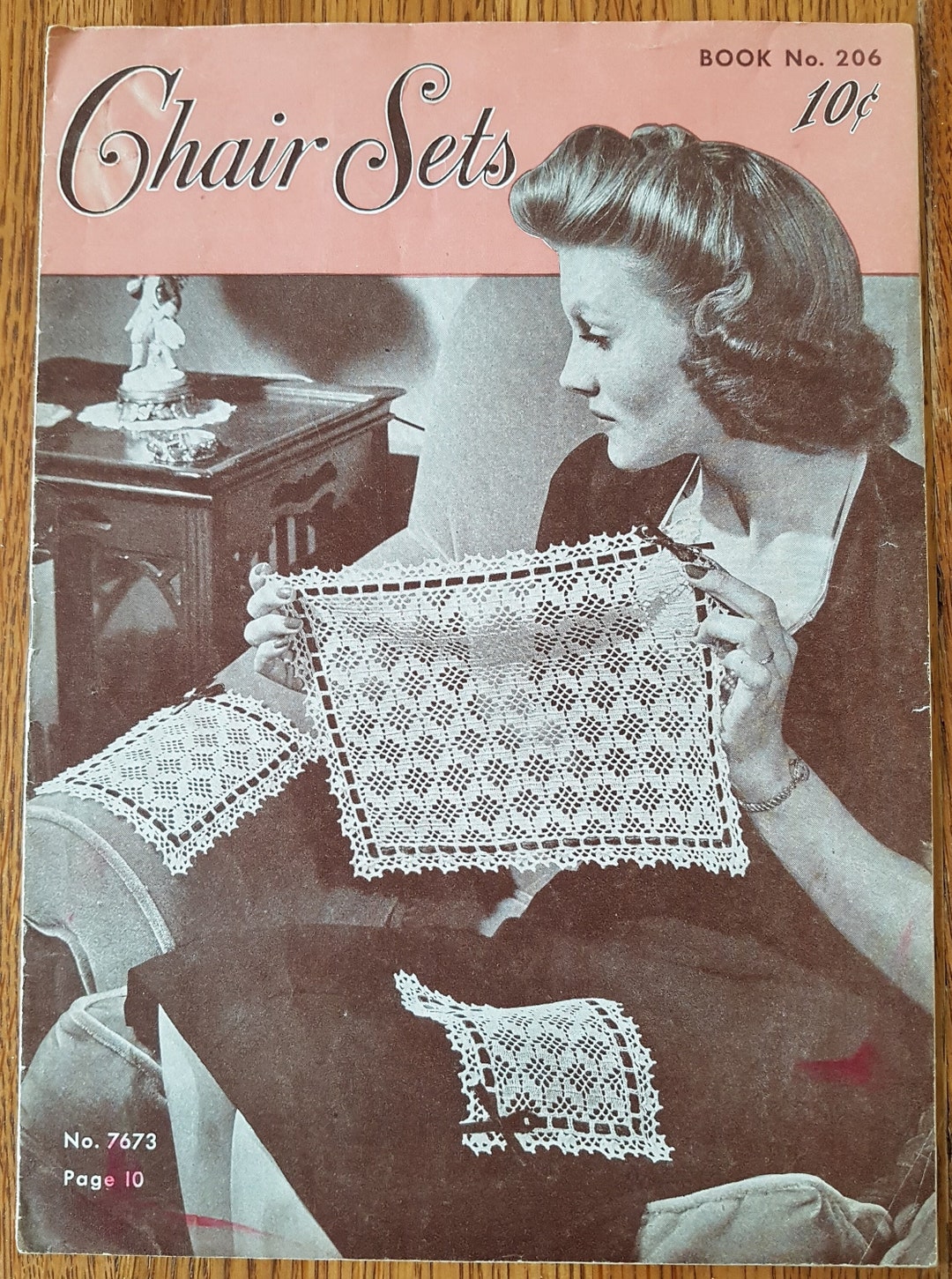 Vintage 1944 Chair Sets the Spool Cotton Company Book No. 206 - Etsy