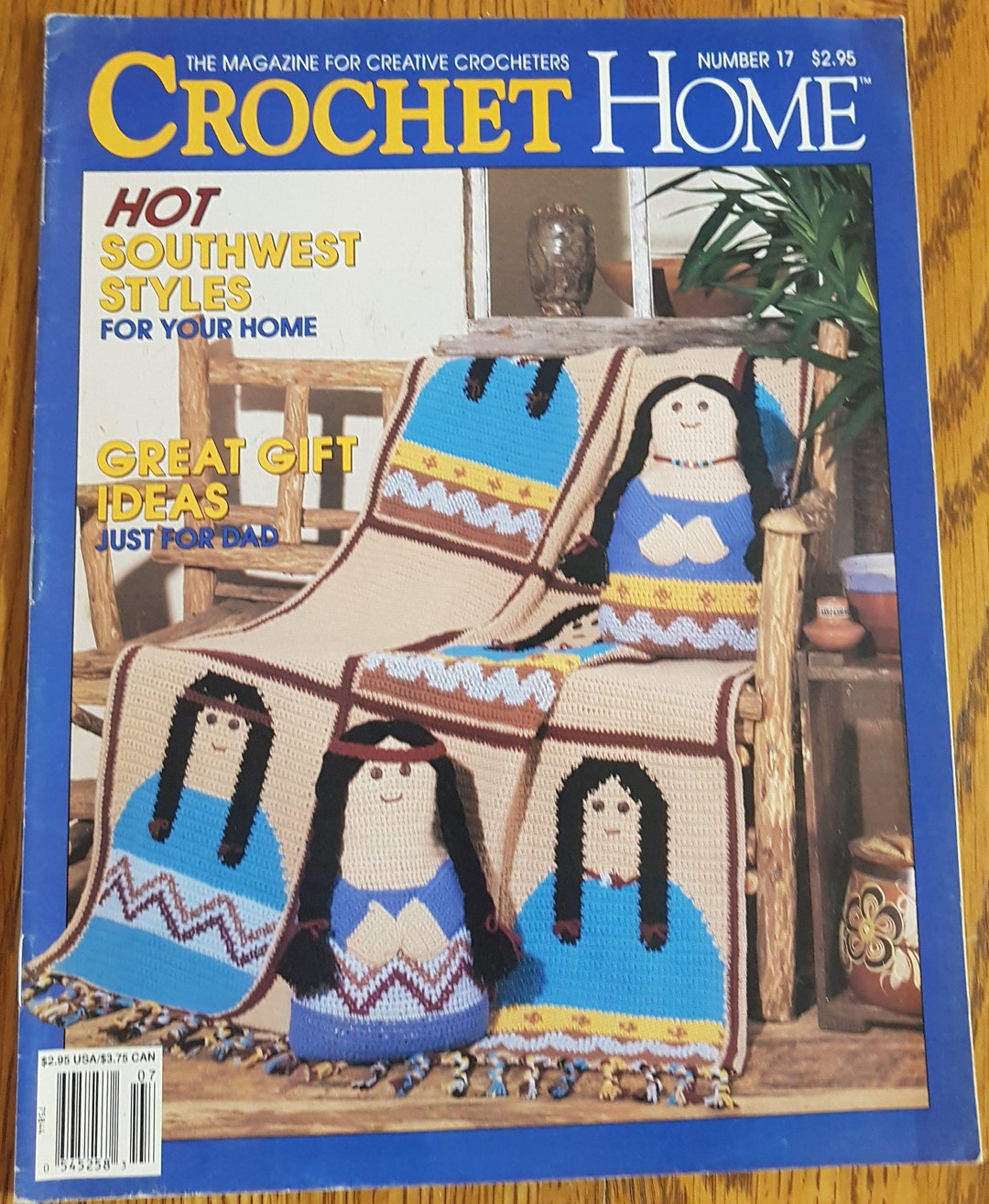 Crochet Home Magazine No. 17 June/july 1990 - Etsy