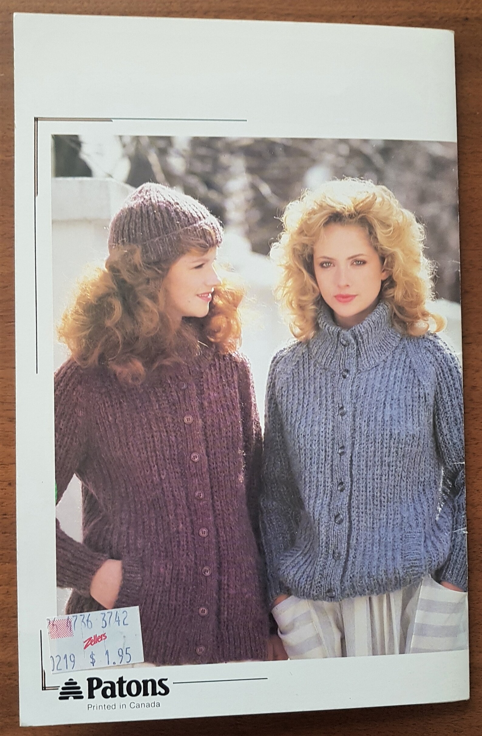 Patons Book No. 449 Diana 1983 Ladies Sweaters Knitting Patterns - Etsy