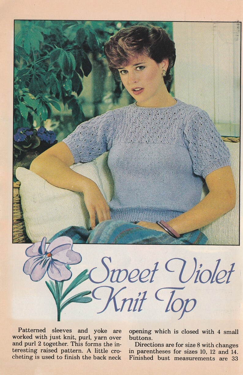 The Workbasket No 9 Vol 49 August 1984 Knit Crochet Tat Quilt | Etsy