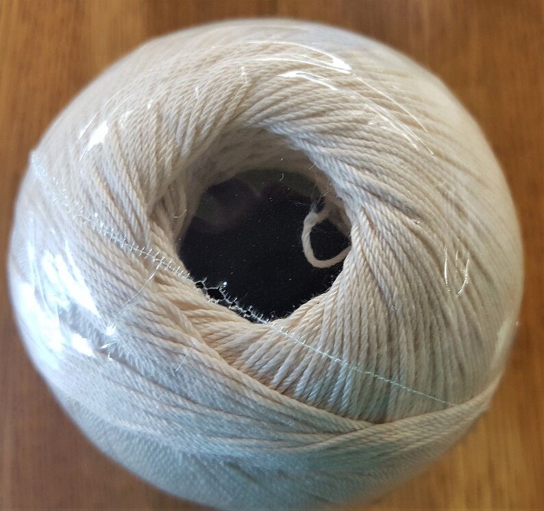 Picot Crochet Cotton Thread Size 10 Ecru - Etsy UK