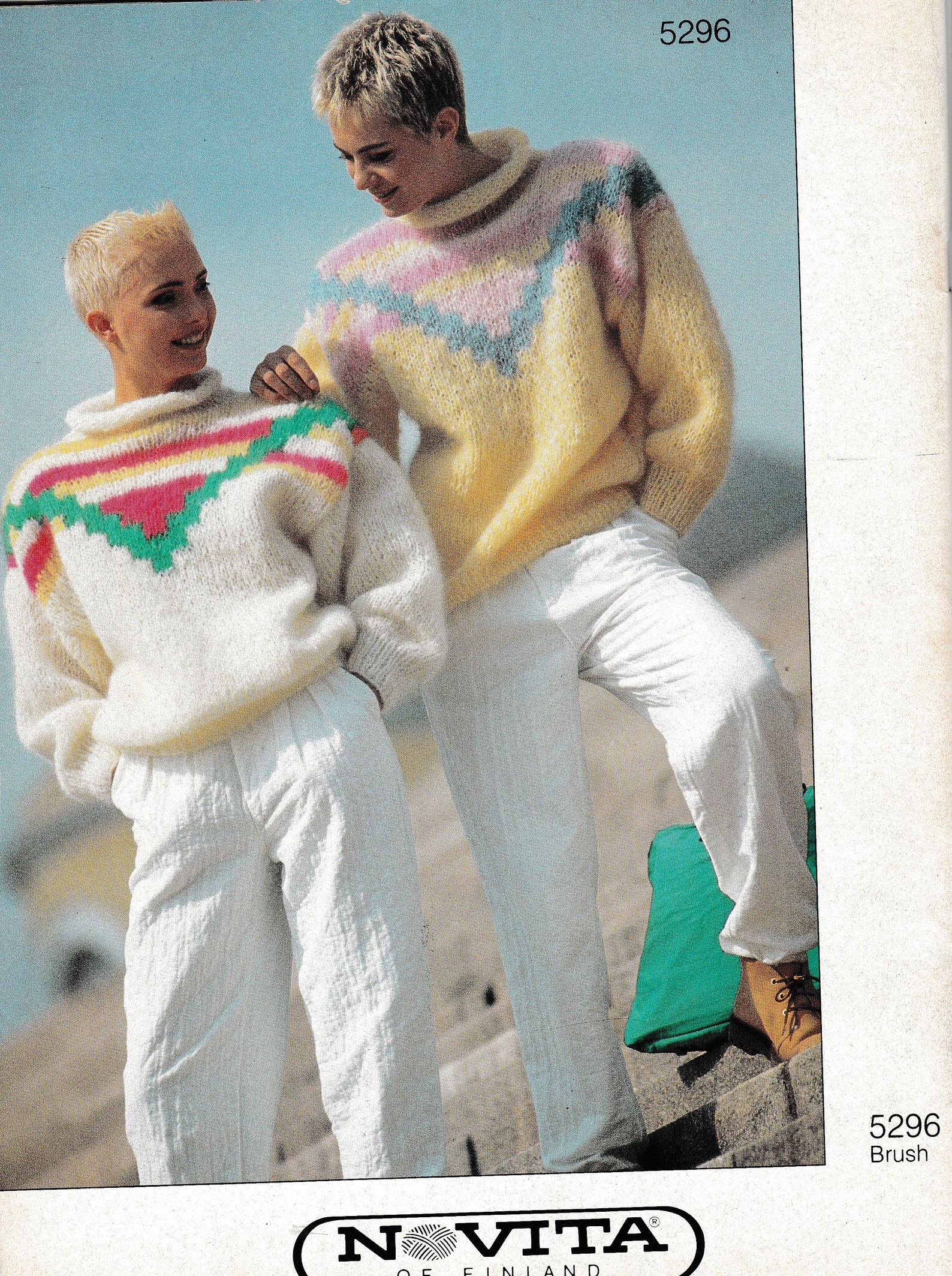 Novita of Finland Knitting Pattern Book No. 7 | Etsy