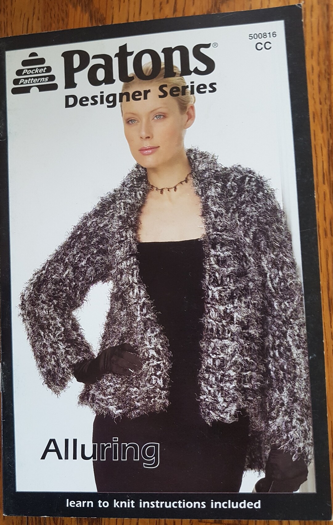 Patons Designer Series Alluring Pocket Patterns 500816 - Etsy