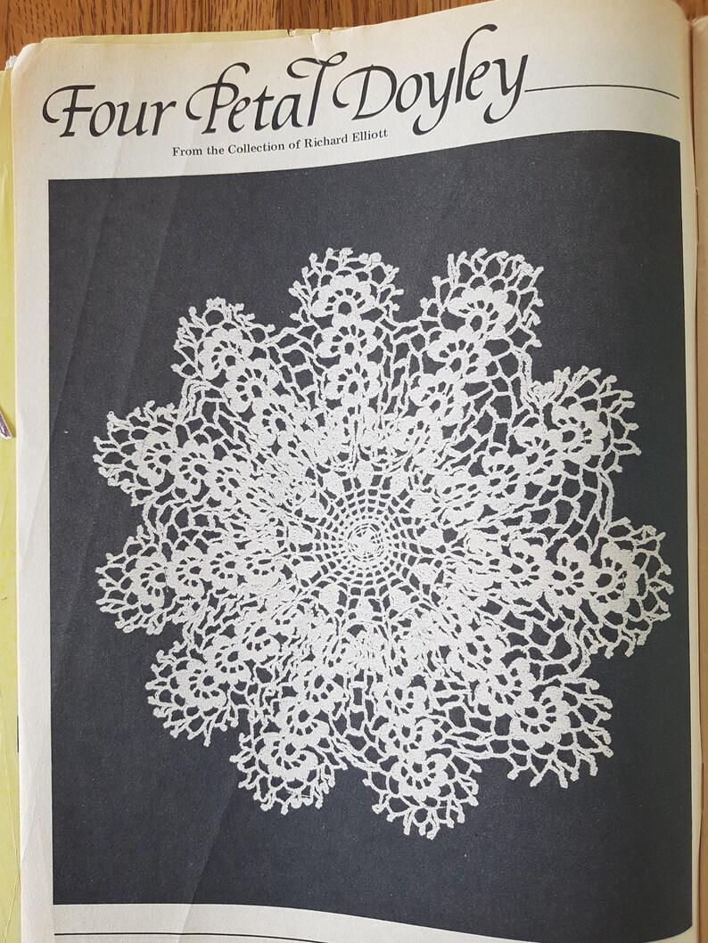 Old-time Crochet Patterns & Designs Spring 1985 Vol 6 No. 4 by House of ...
