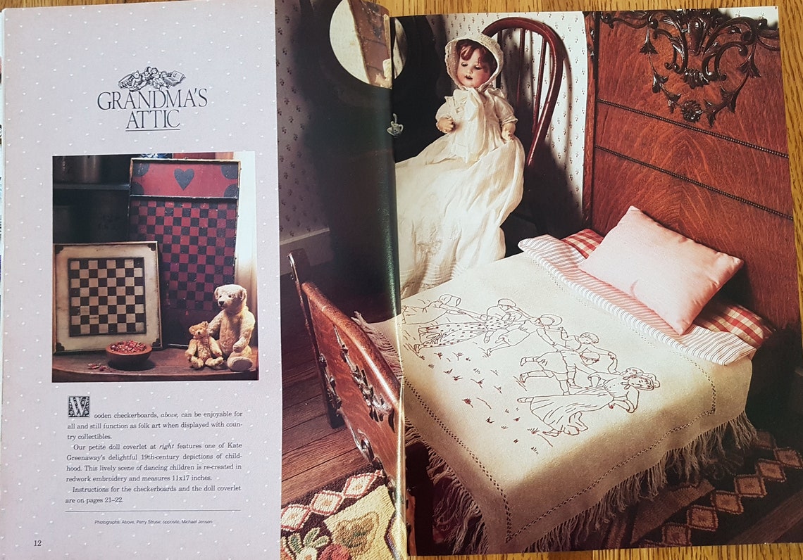 Country Crafts Magazine Spring 1990 From Better Homes and Gardens ...