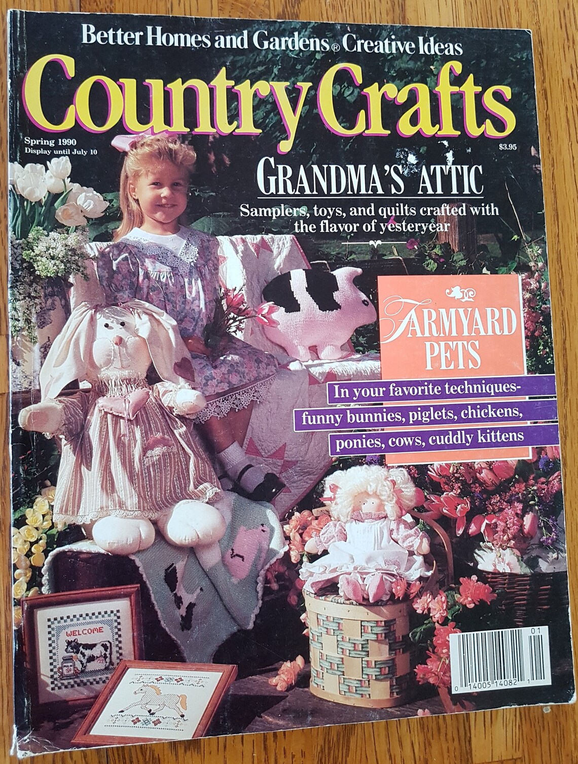 Country Crafts Magazine Spring 1990 From Better Homes and Gardens ...