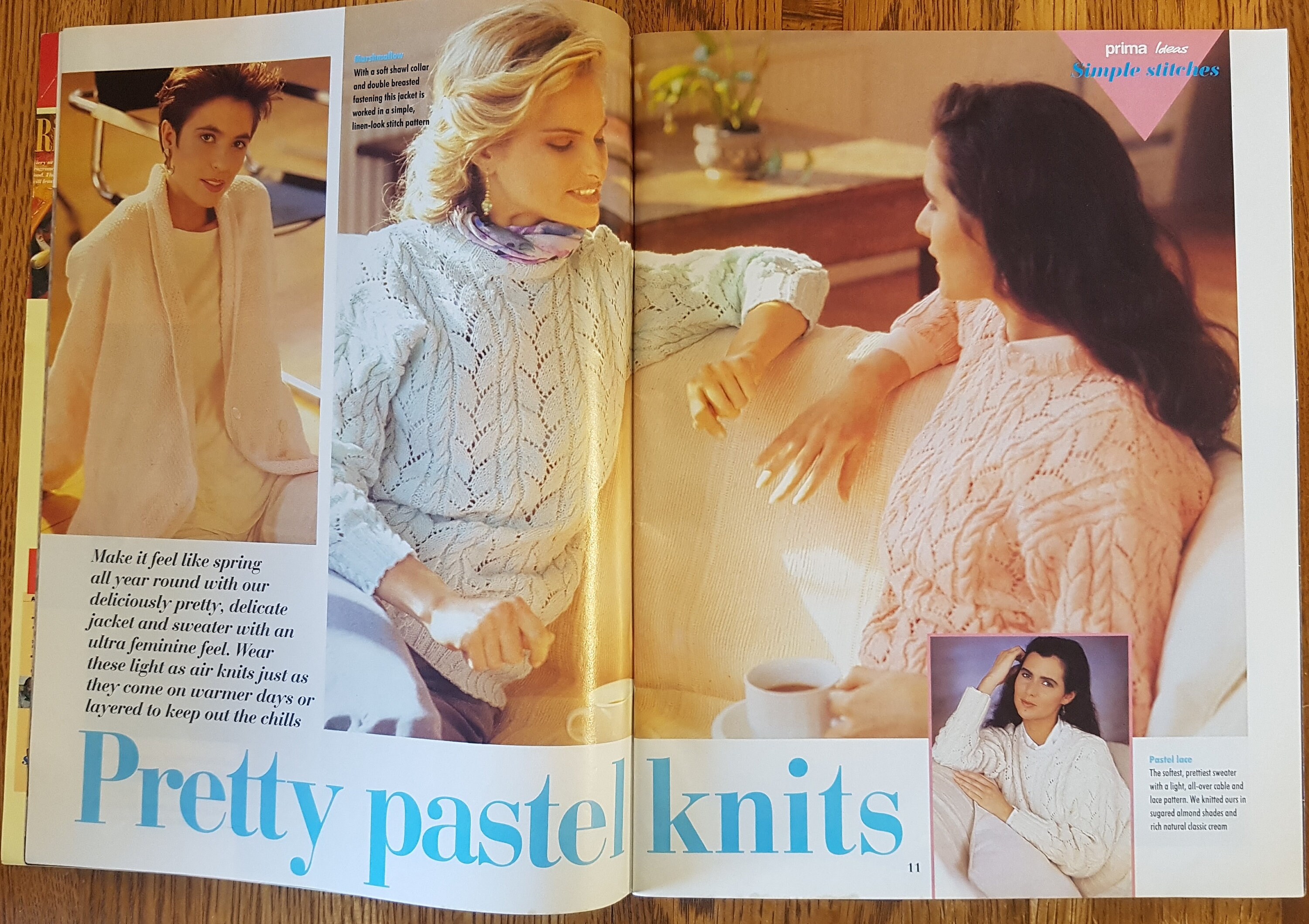 Prima Knitting Patterns Pin Page