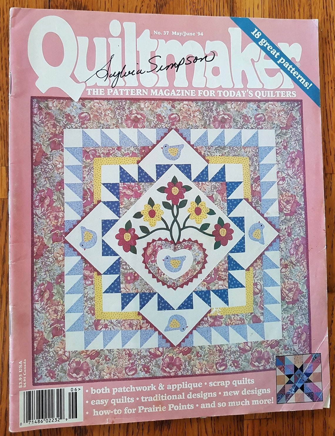 Quiltmaker Magazine No. 37 May/june 1994 | Etsy