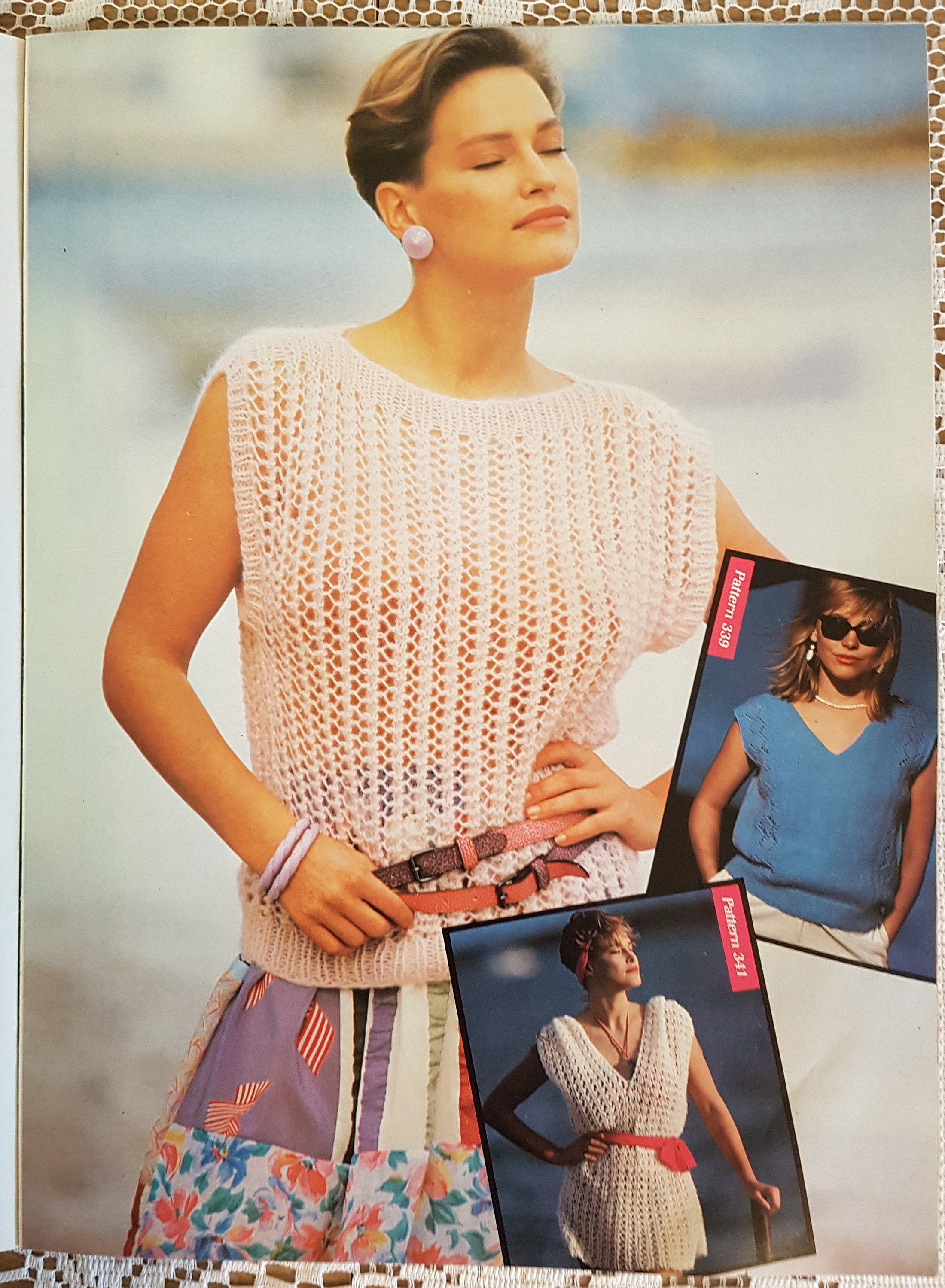 Summer Shapes: Fashion Patterns for You to Knit Pamphlet – 1984 ...