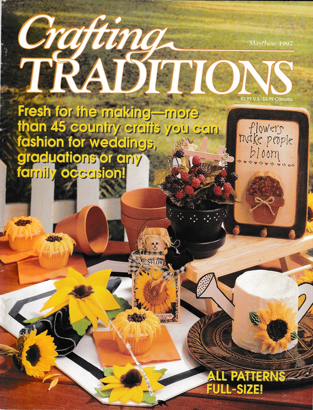 Crafting Traditions May/june 1997 Volume 15 Number 5 - Etsy