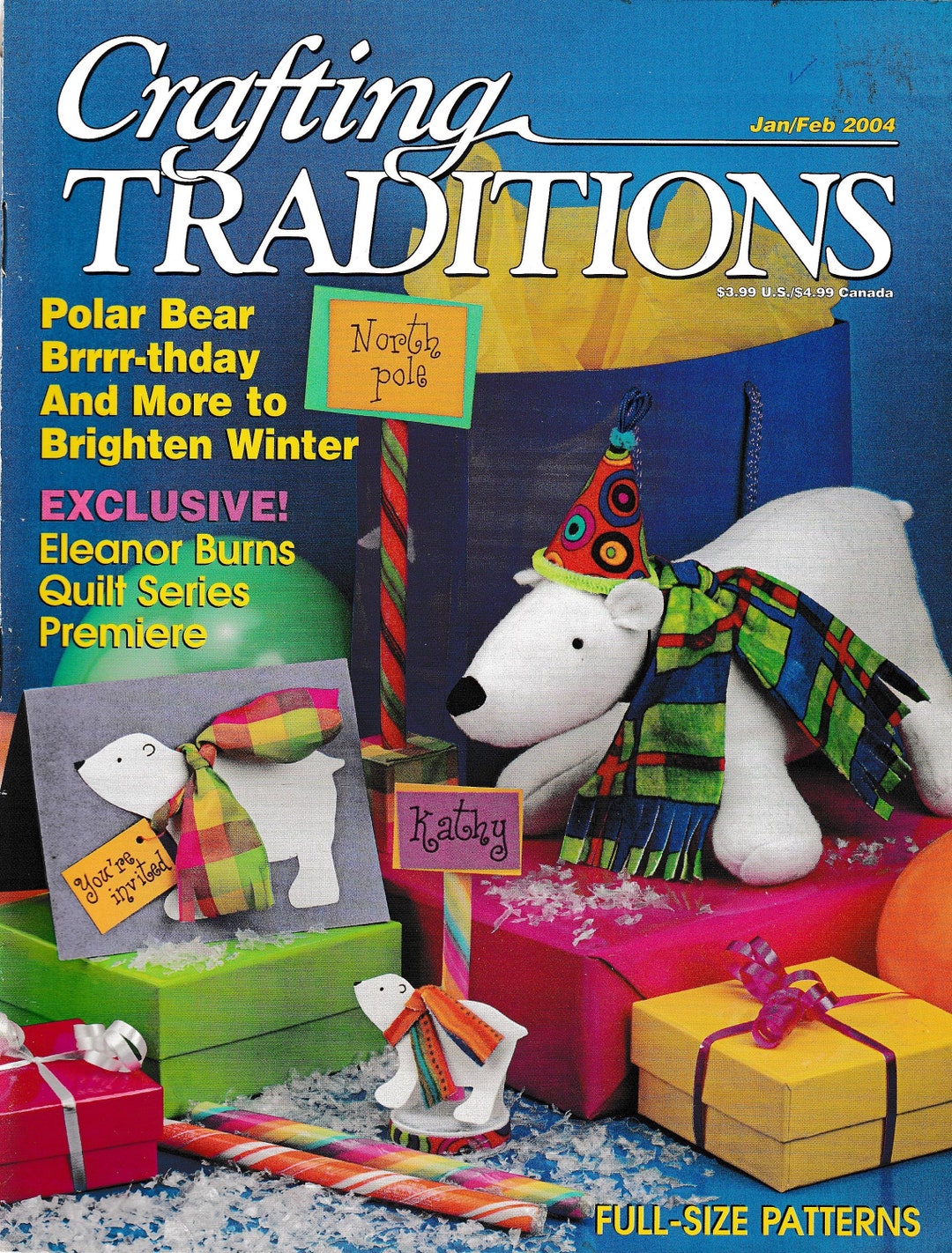 Crafting Traditions Magazine Jan/feb 2004 Volume 22 Number 3 - Etsy