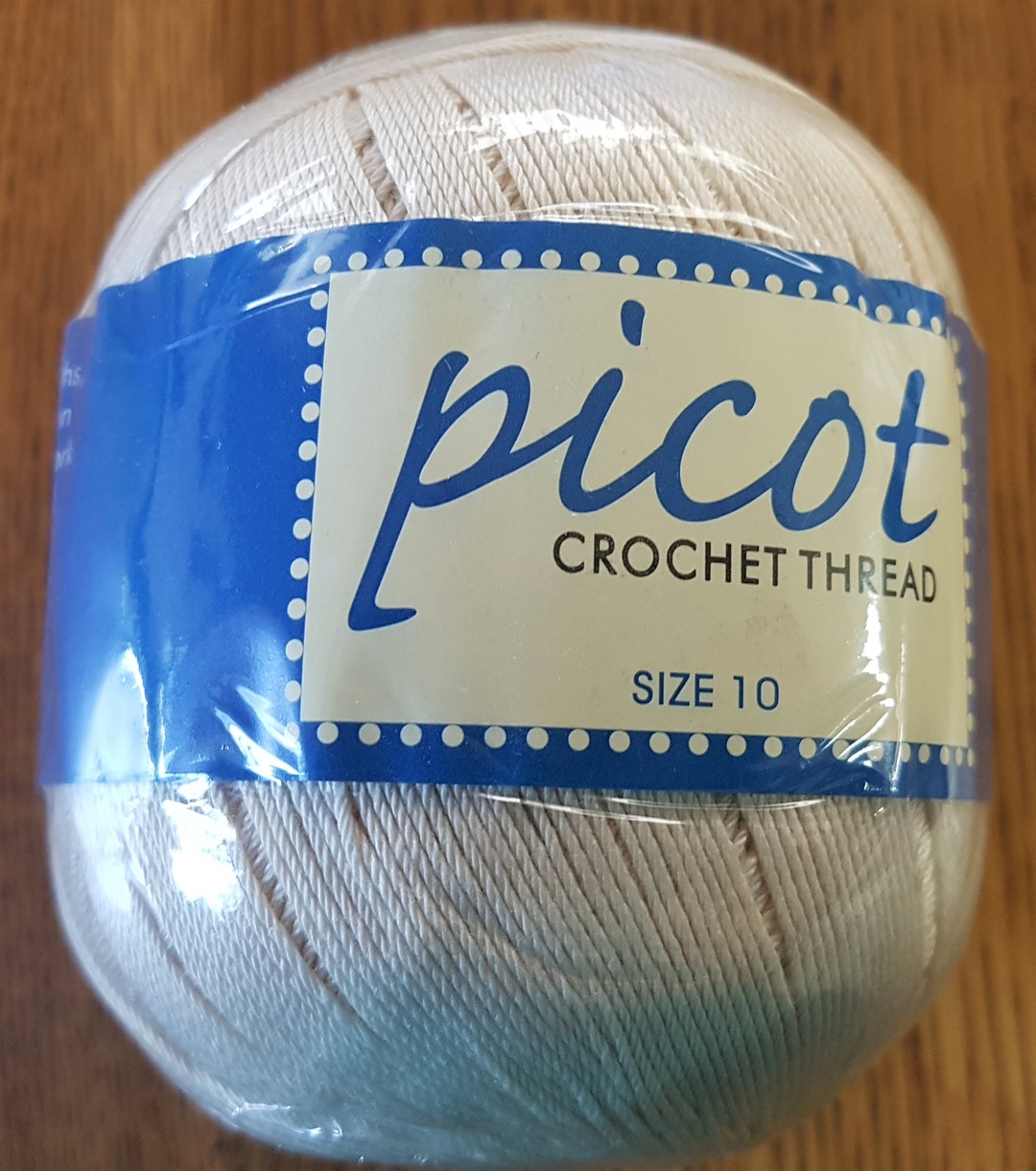 Picot Crochet Cotton Thread Size 10 Ecru - Etsy UK