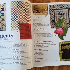 Down Under Quilts Issue 143 Australia's First Patchwork Magazine - Etsy ...