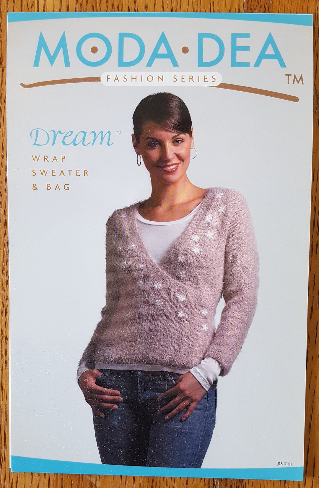 Moda-dea Fashion Series Dream Wrap Sweater and Bag Knitting Pattern - Etsy
