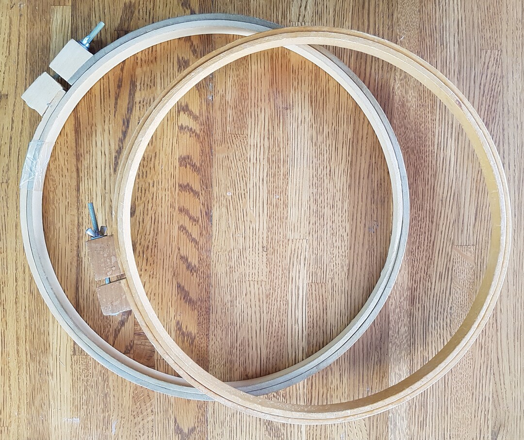 Wood Quilting Hoops - 22", 18", 14" Round - Etsy