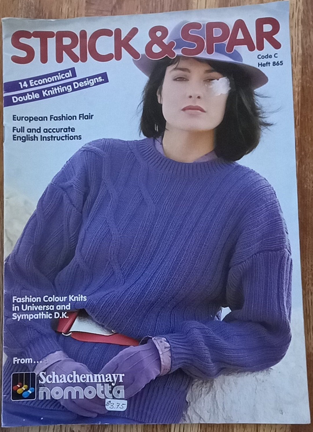 Strick & Spar Knitting Pattern Booklet #865 - 14 Double Knitting ...
